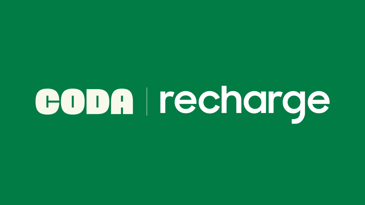 Coda Completes Acquisition of Recharge, Expanding Global Reach